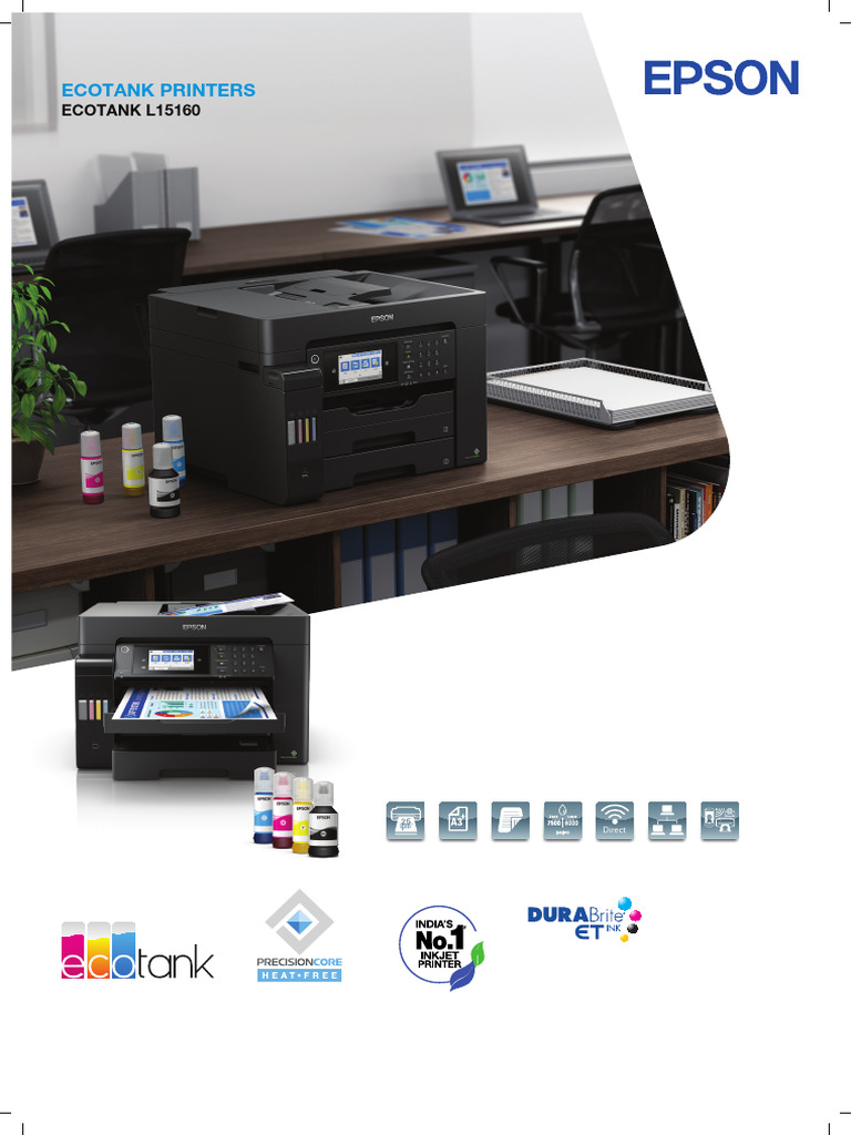 Epson L15160 | PDF | Image Scanner | Printer (Computing)