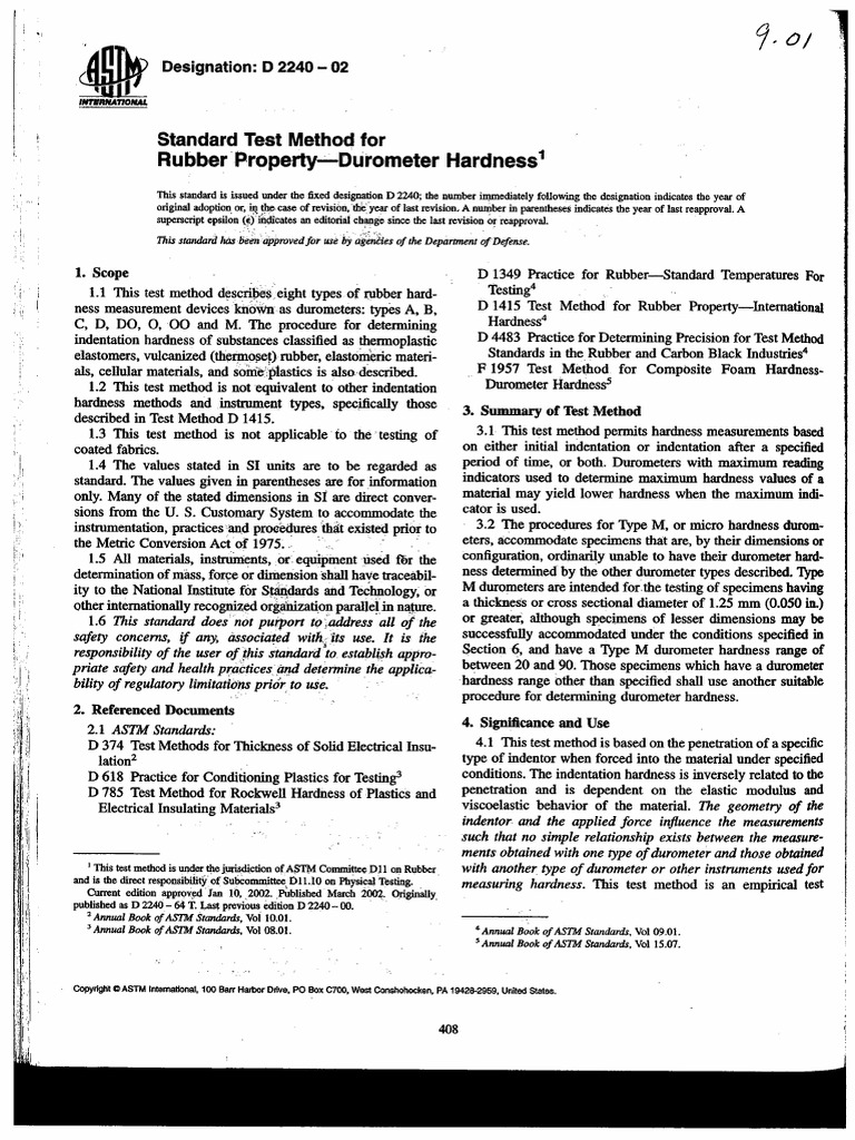 ASTM_D_2240_02 | PDF