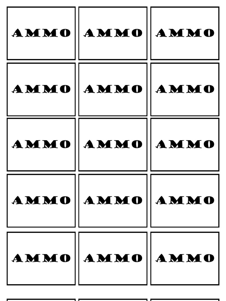Expendables Cards | PDF