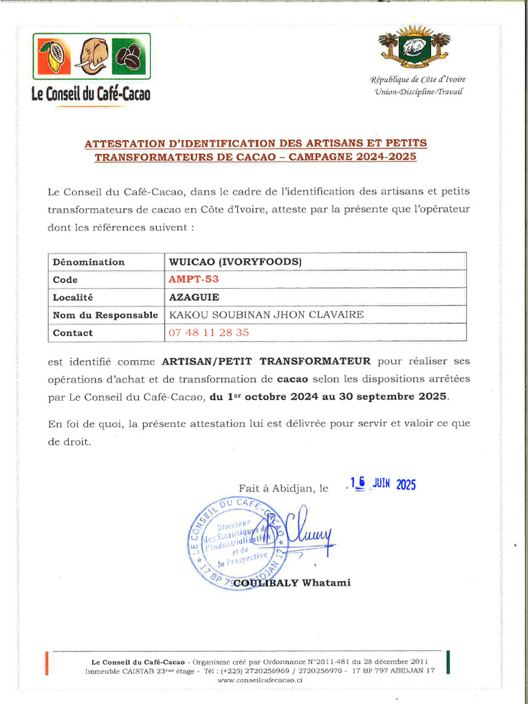 Ccc Attestation Pdf