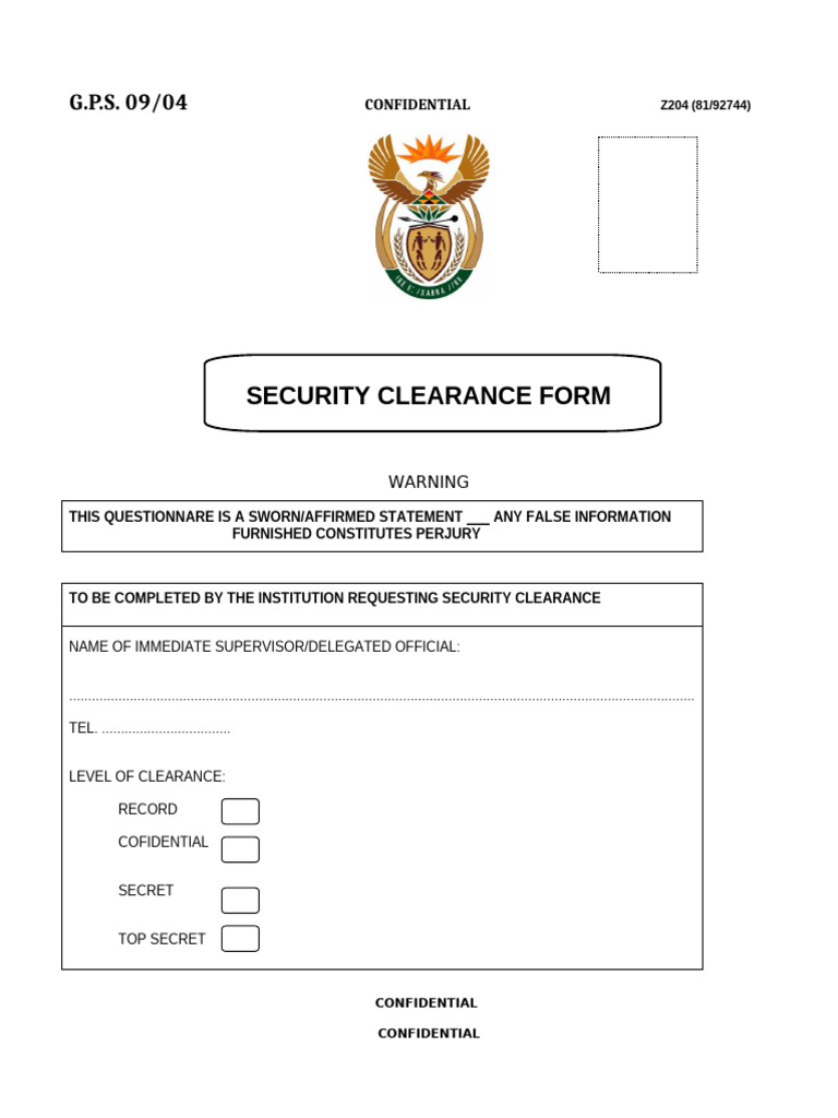 Vetting Form 2024 Blank | PDF | Questionnaire | Divorce