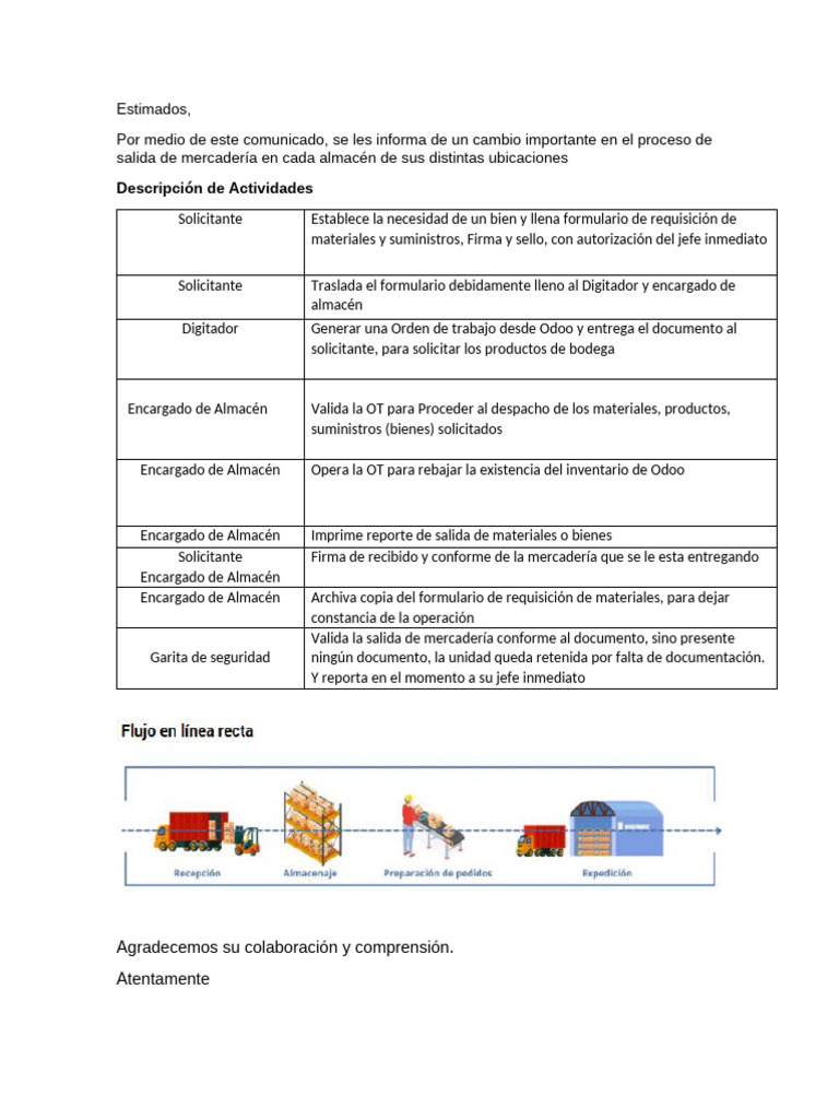Pase de Salida | PDF
