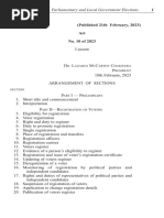 Bahamas Election Process Overview | PDF | Voting | Political Law