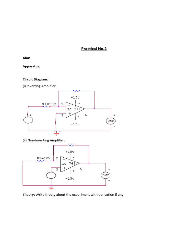 Practical No.2 Report Template | PDF