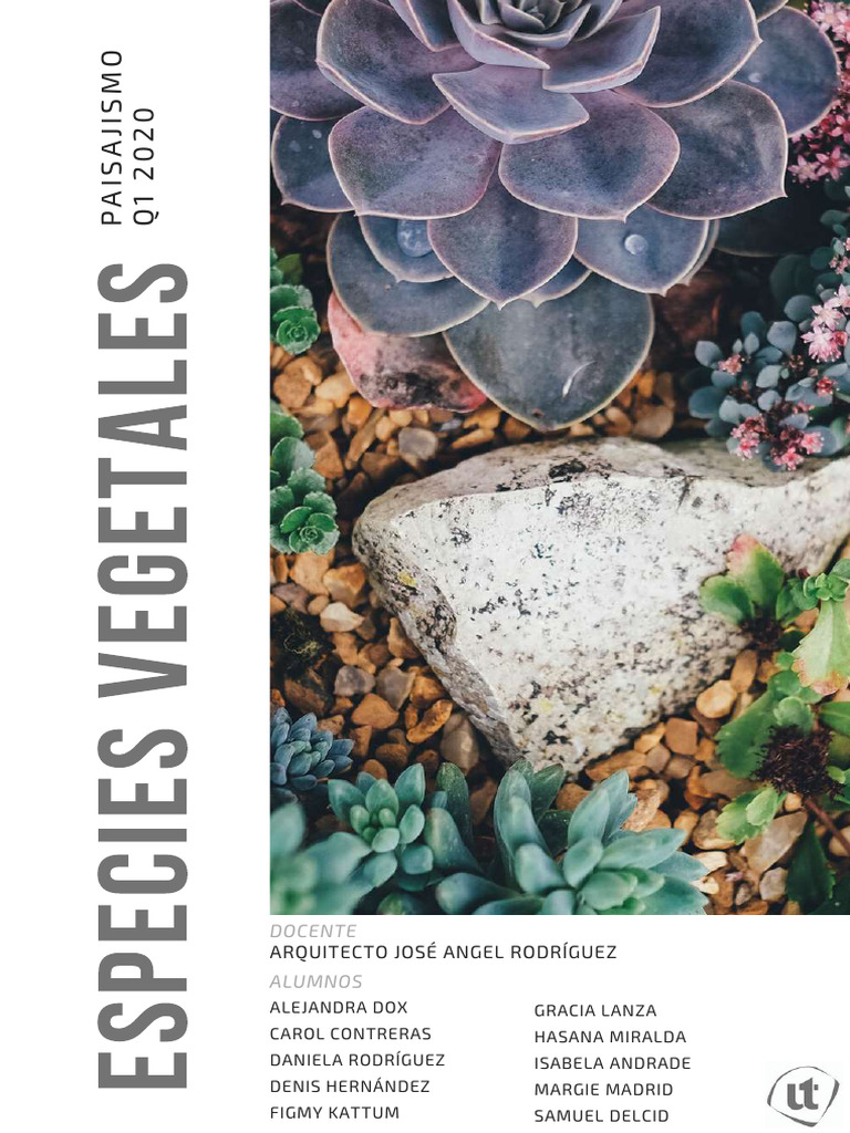 1-Fichas q1 2020 - Paisajismo | PDF | Almendra | Flores