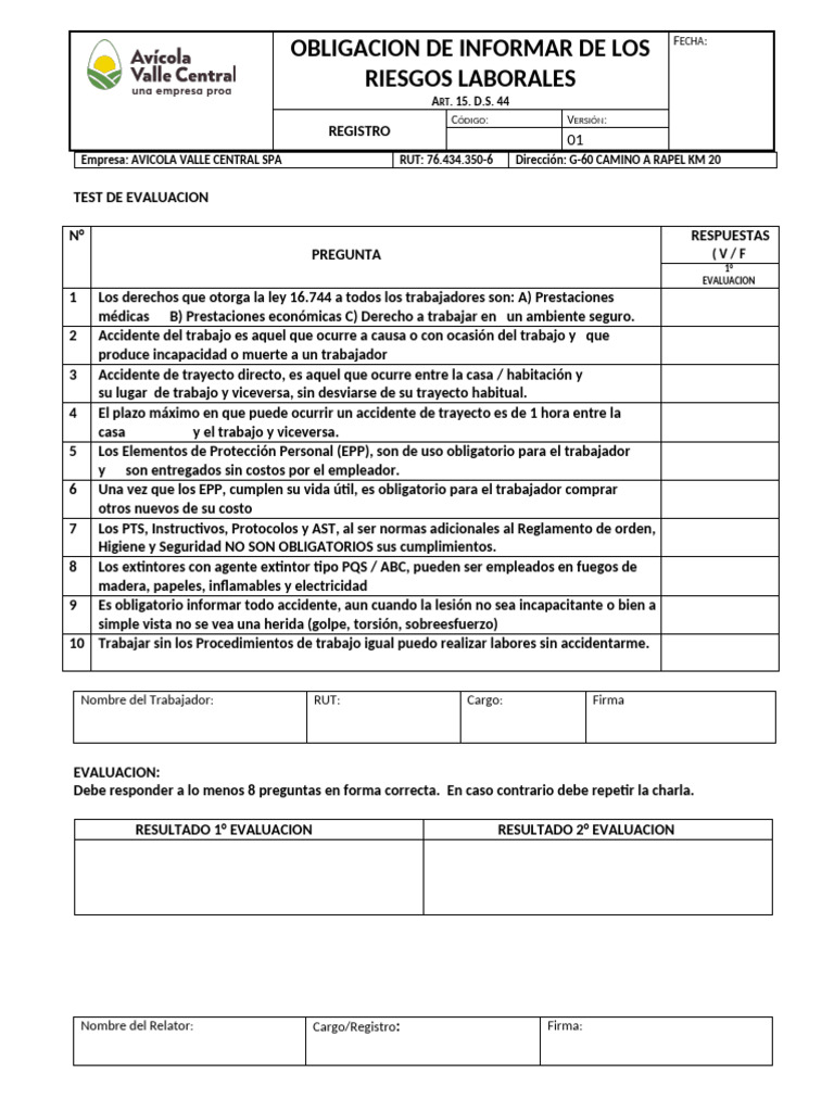 Test Irl 2025 | PDF