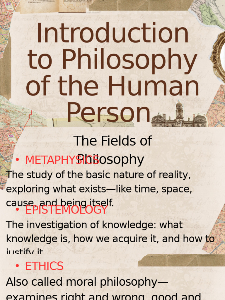 Overview of Philosophy Fields | PDF