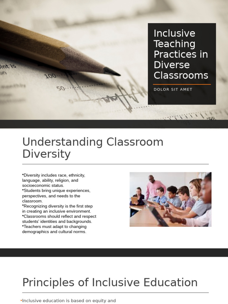 Inclusive Teaching in Diverse Classrooms | PDF | Inclusion (Education ...