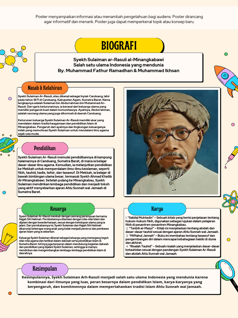Biografi Syekh Sulaiman Ar-Rasuli | PDF