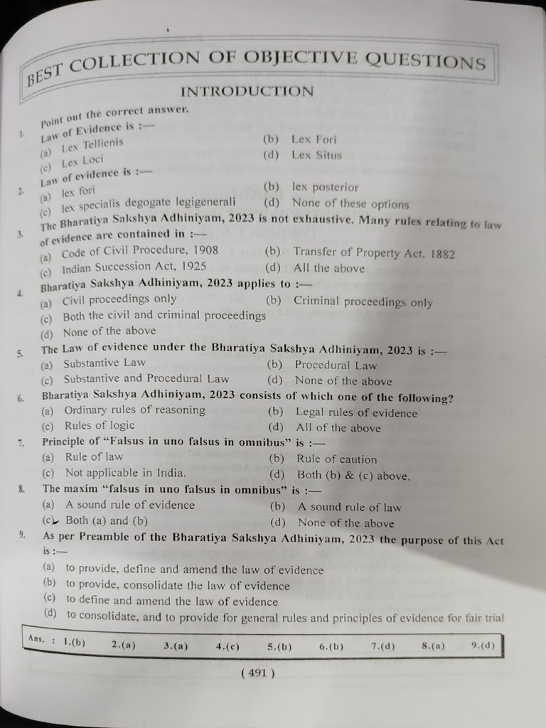 Bsa MCQ | PDF