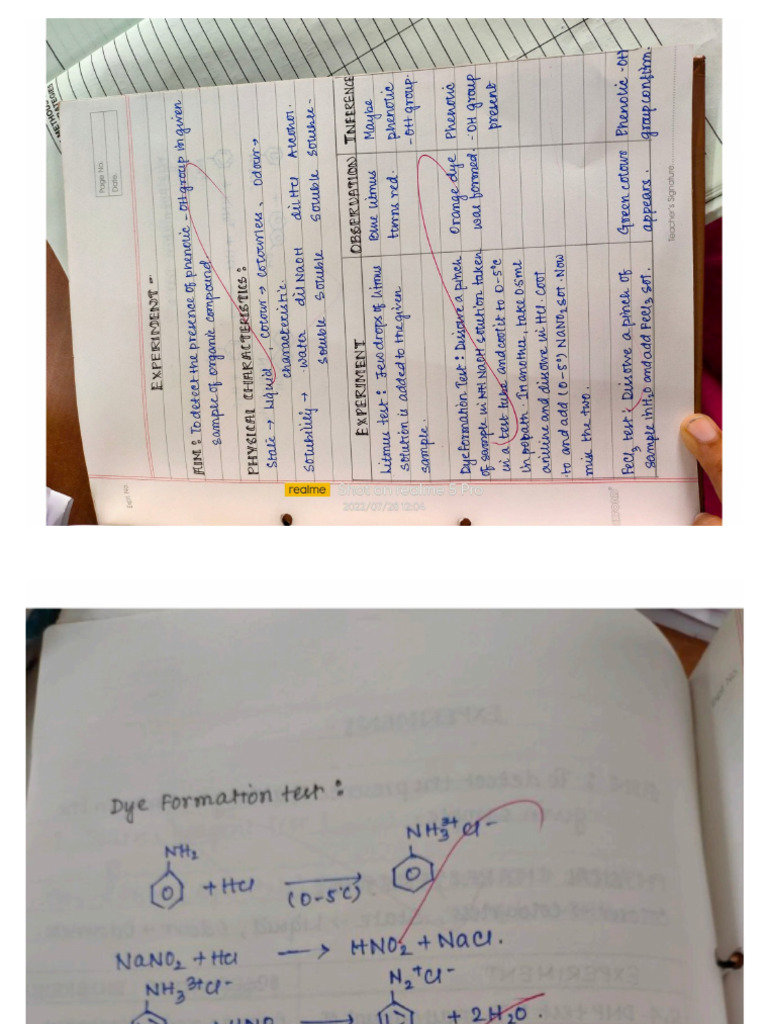 Expt No-4 (phenolic-OH) | PDF