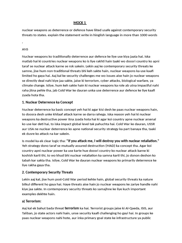 POLITY 1 | PDF | Soviet Union | World Politics