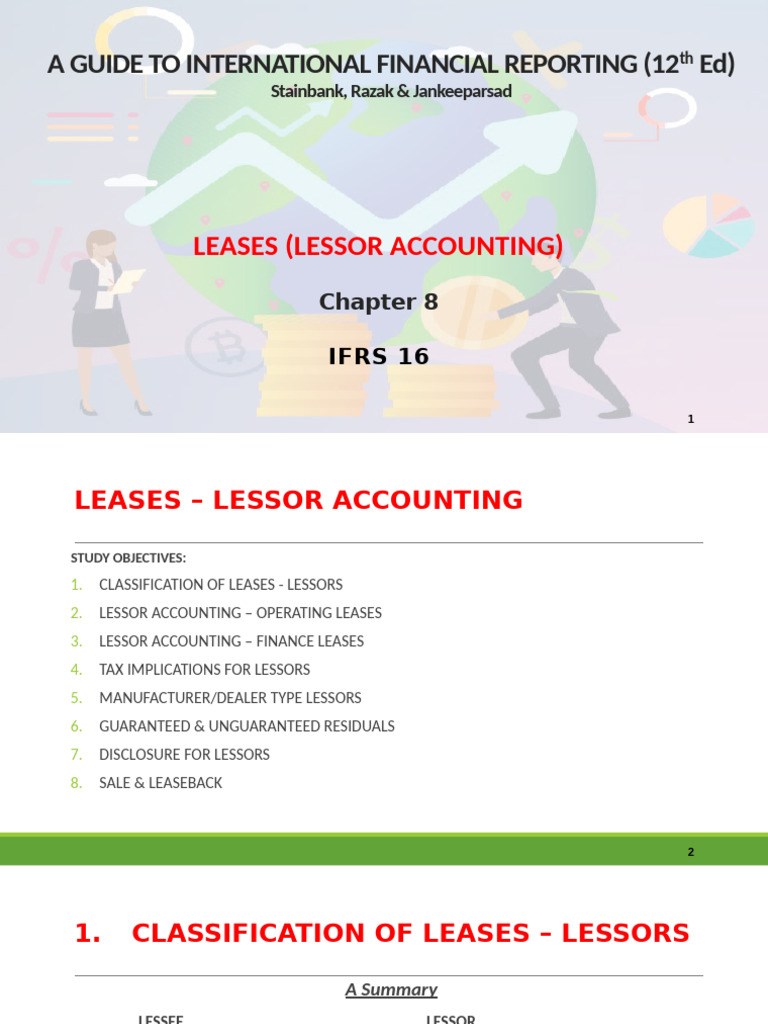 Chapter 8 - Lessor Accounting | PDF | Lease | Value Added Tax