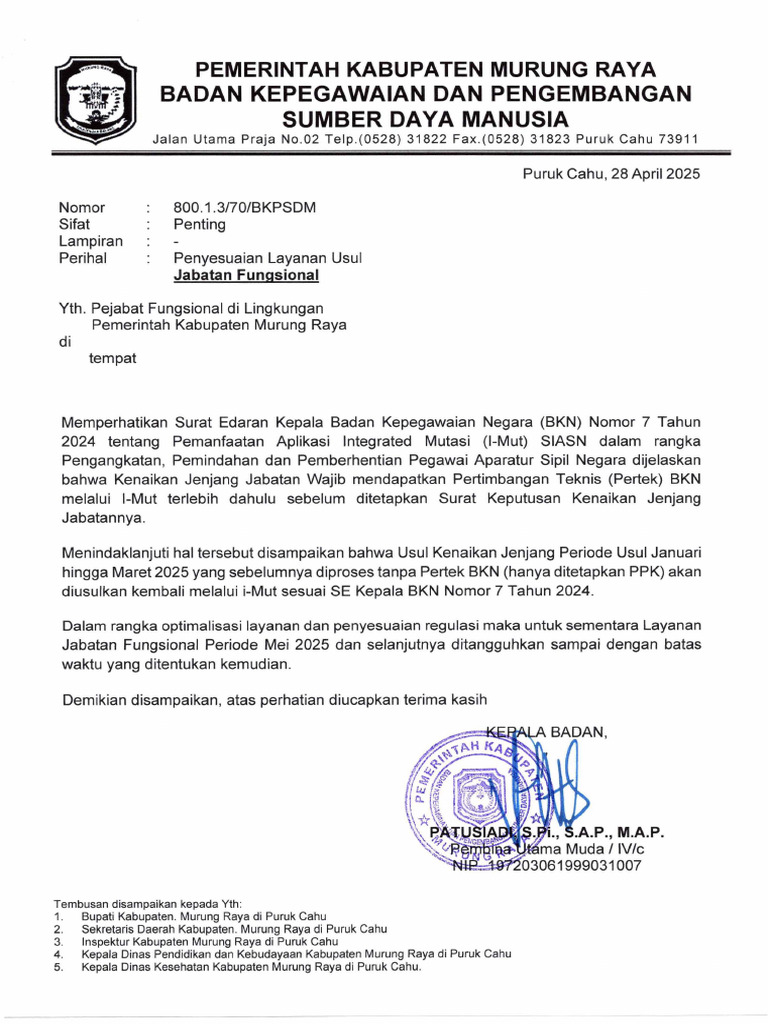 Layanan JF Melalui I-Mut | PDF