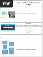 Excel Template For Literature Review | PDF | Essays | Methodology
