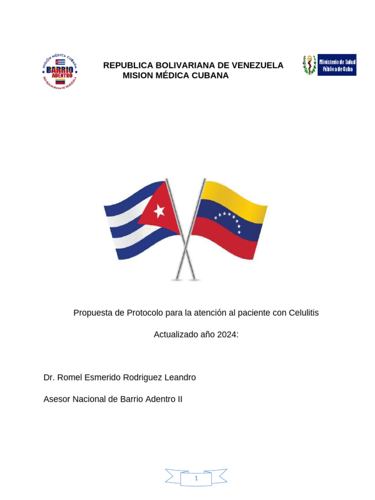 Protocolo de Celulitis | PDF | Enfermedades y trastornos | Inmunología