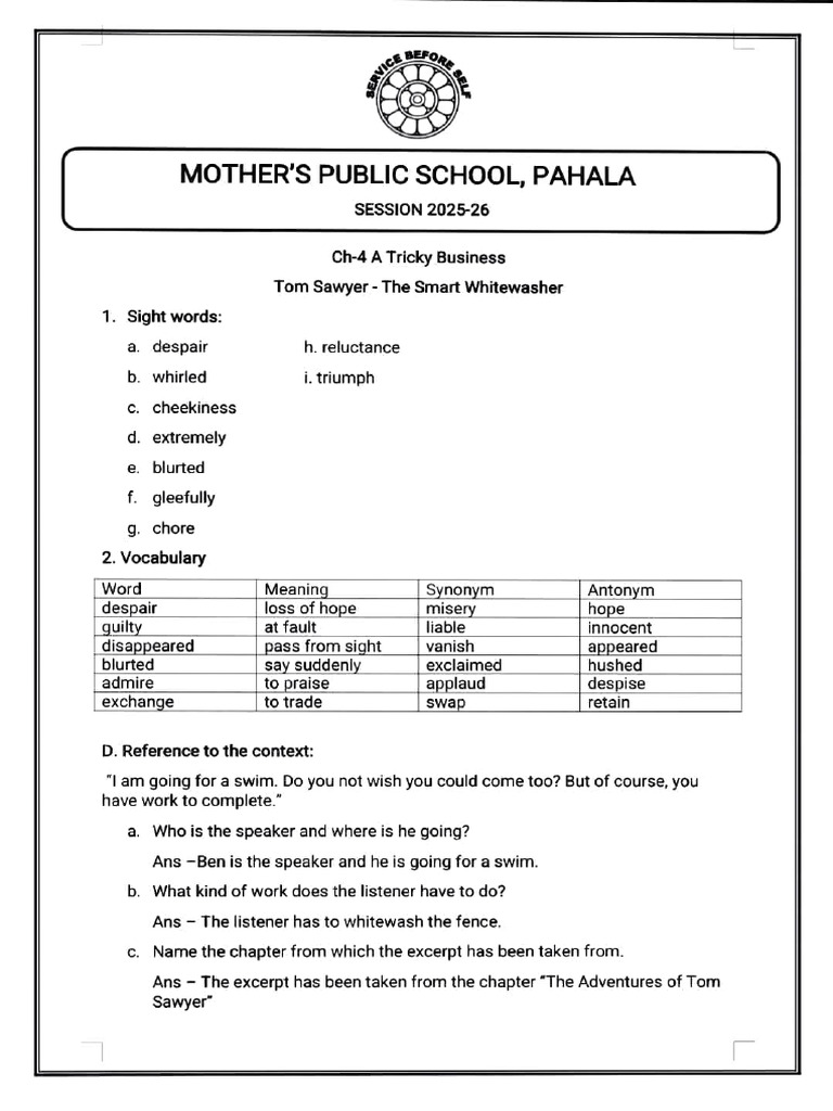 Std4 n.b.work Ch4(2) | PDF
