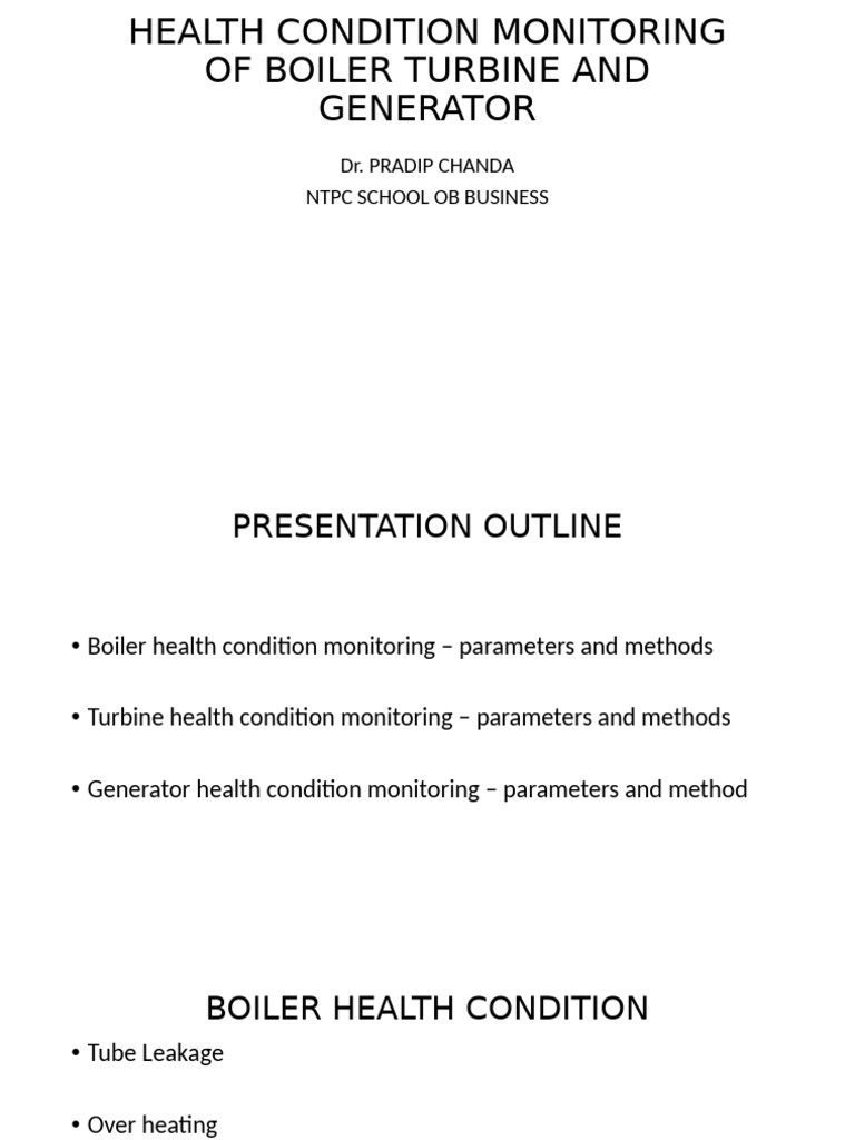 Boiler Health Monitoring Techniques | PDF | Boiler | Capacitor