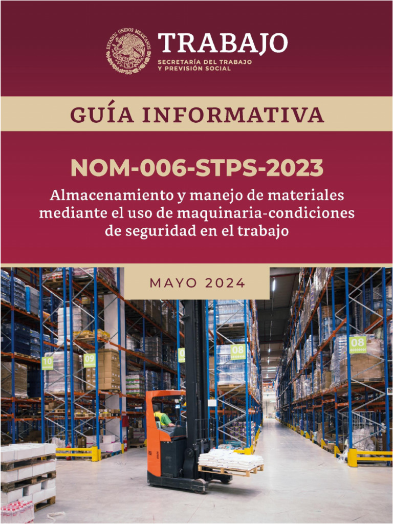 Guía Nom 006 STPS | PDF