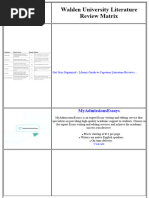 Literature Review Matrix TEMPLATE UPDATED | PDF