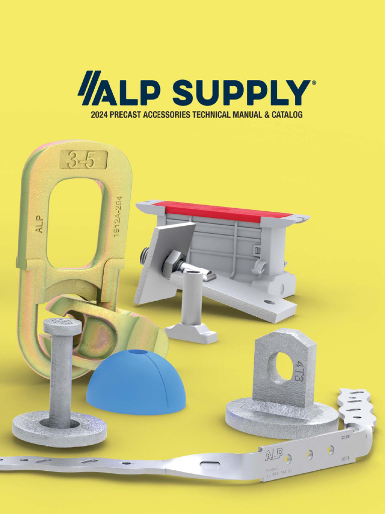 Precast Accessories Catalog 2024 | PDF | Anchor | Precast Concrete