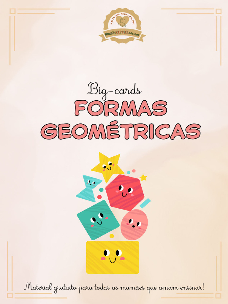 Flashcards Formas Geométricas 2D | PDF