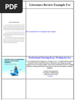 Contoh Literature Review Yang Baik | PDF