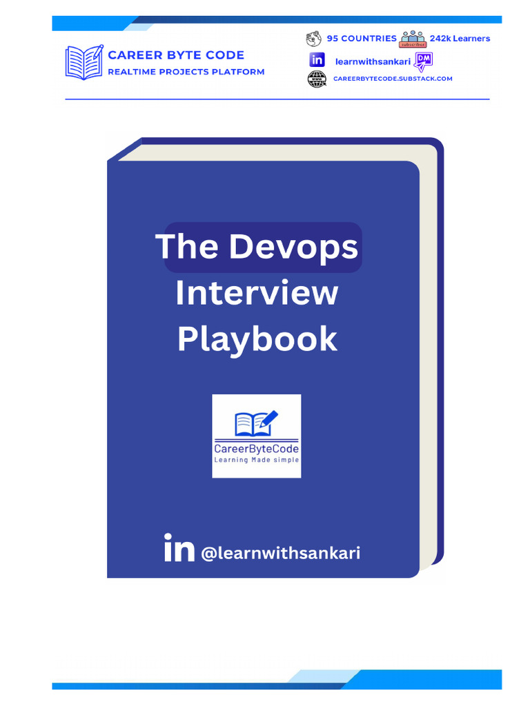 The DevOps Interview Playbook | PDF | Computer Architecture | Information Technology