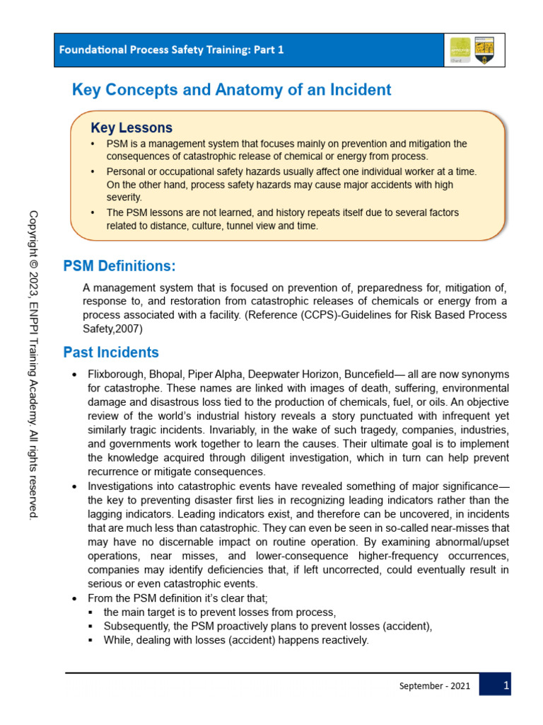 Anatomy and Steps in Incident Management | PDF | Occupational Safety ...
