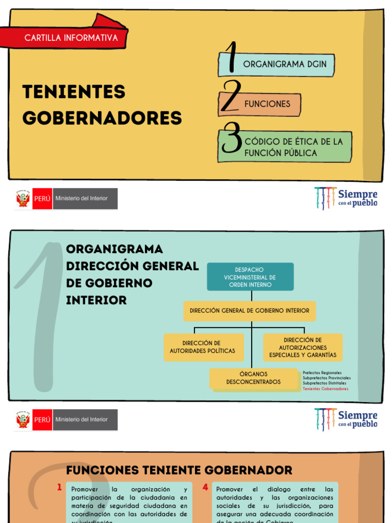 Tenientes Gobernadores | PDF | Estado (política) | Justicia