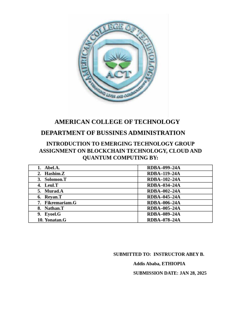 Sol Emerging1 | PDF | Cloud Computing | Quantum Computing