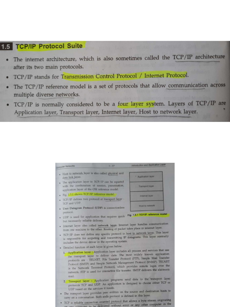 1 .2 TCP - Ip Model 2025 | PDF