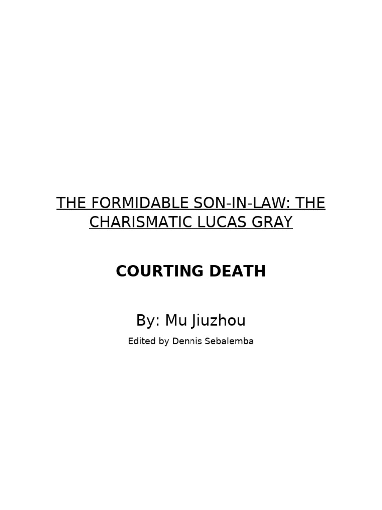 The Formidable Son-in-Law - Courting Death - Book Ten | PDF