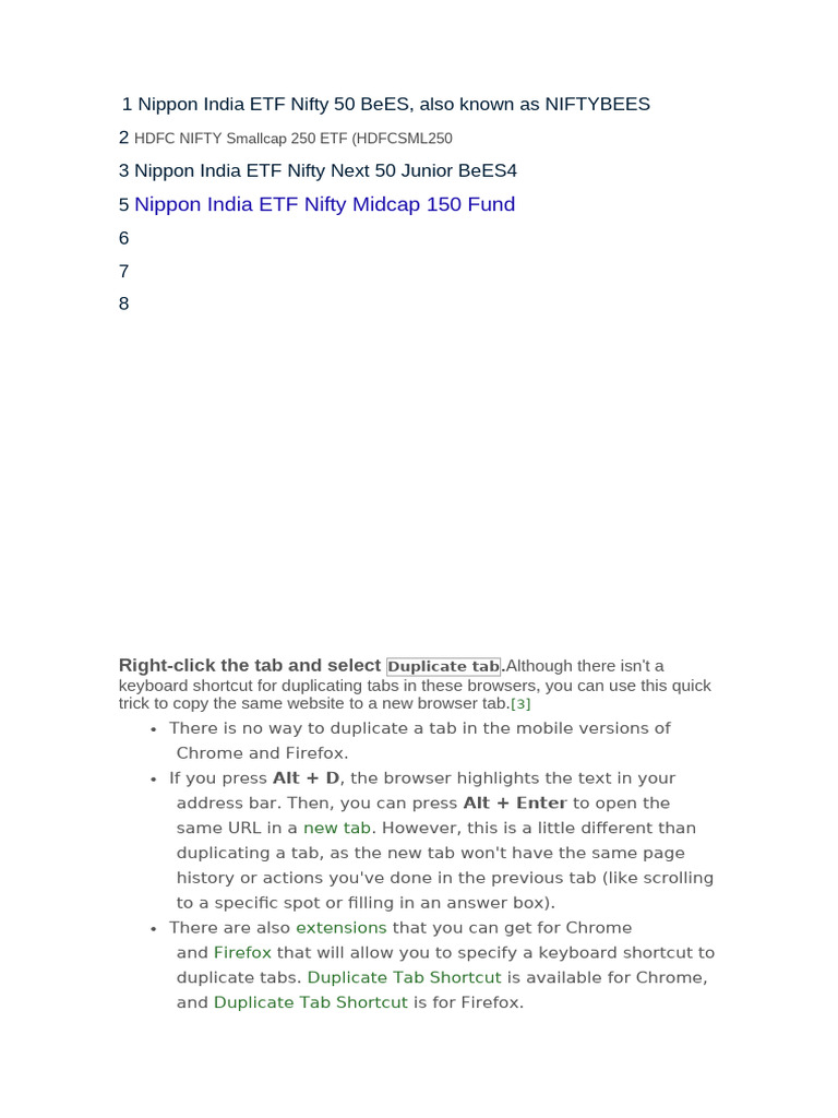 Overview of Nippon India ETFs | PDF