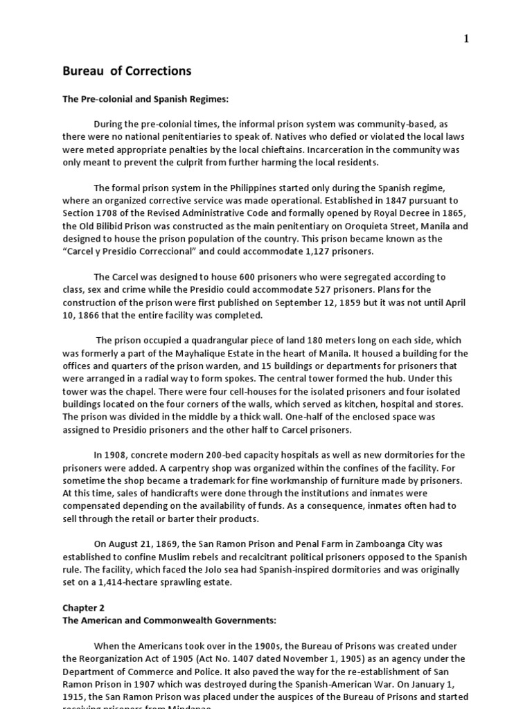 Bucor Manual | Prison | Drug Rehabilitation