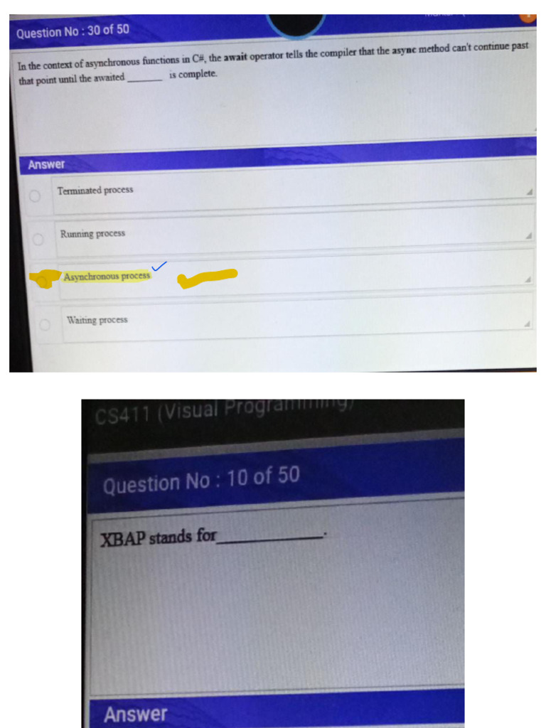 CS411 Current Finalterm Paper 2023 | PDF | Java Script | Software Development