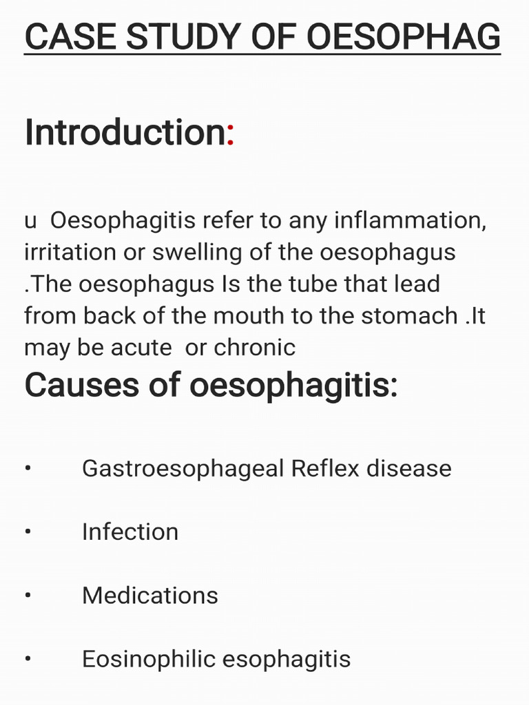 Esophagi T Is | PDF