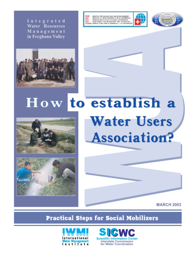 Establishing Water Users Associations | PDF | By Law | United Nations ...