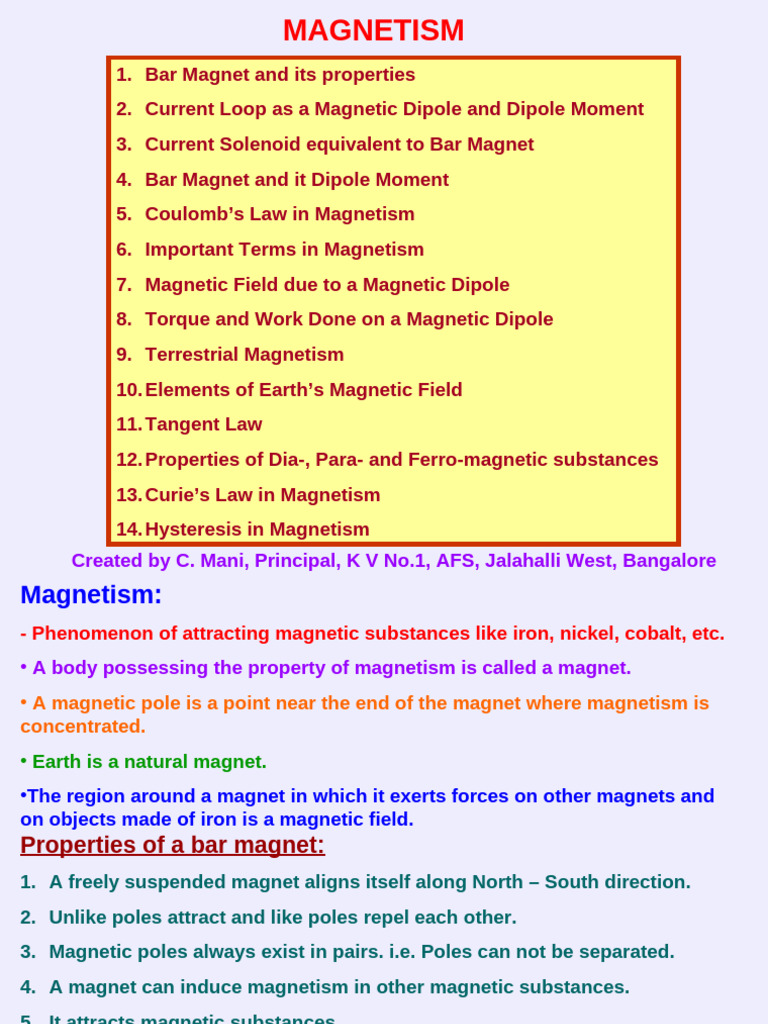 4 Magnetism | PDF | Business