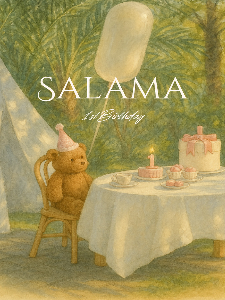 Salama 1st Birthday | PDF