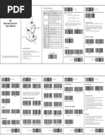 2D Barcode Scanner User Manual. | PDF | Barcode | Image Scanner