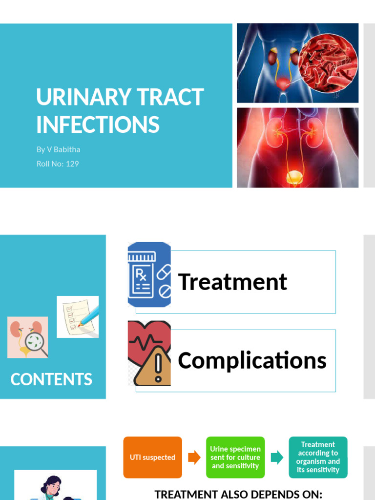 UTI - Treatment and Complications | PDF | Urinary Tract Infection ...