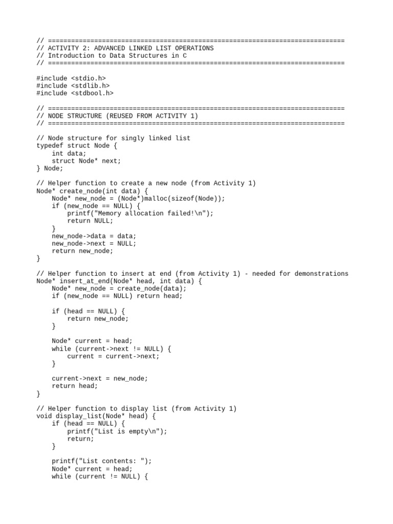 Activity2 Advanced Operations | PDF | Computing | Software Engineering