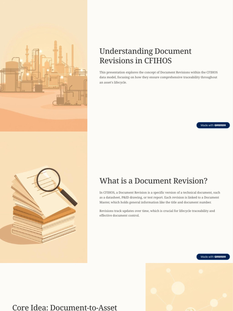 CFIHOS Document Revision Overview | PDF | Information | Information ...
