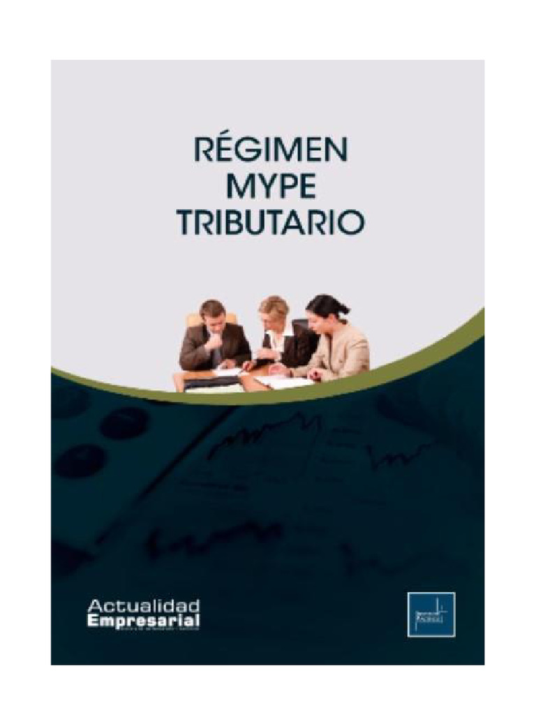 Régimen MYPE Tributario 2025 | PDF | Depreciación | Impuesto sobre la renta