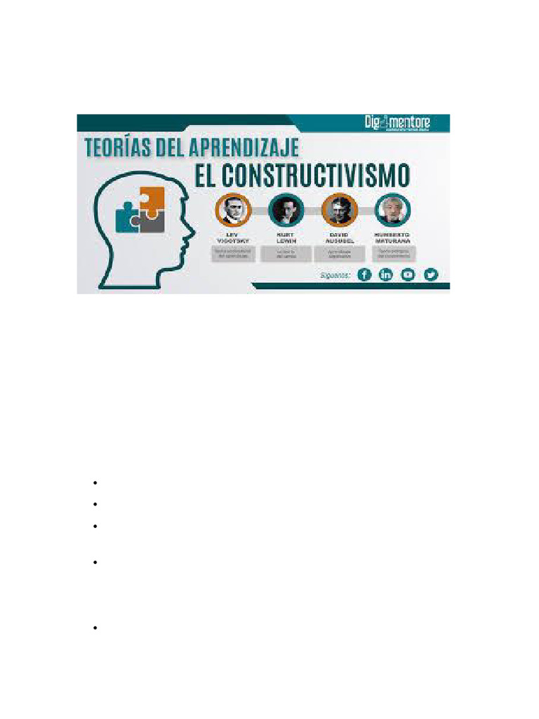 Enfoque del Modelo Constructivista | PDF | Constructivismo (filosofía ...