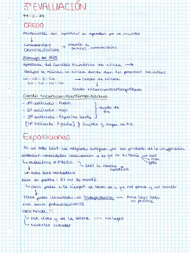 Cuaderno Reli 3ev | PDF