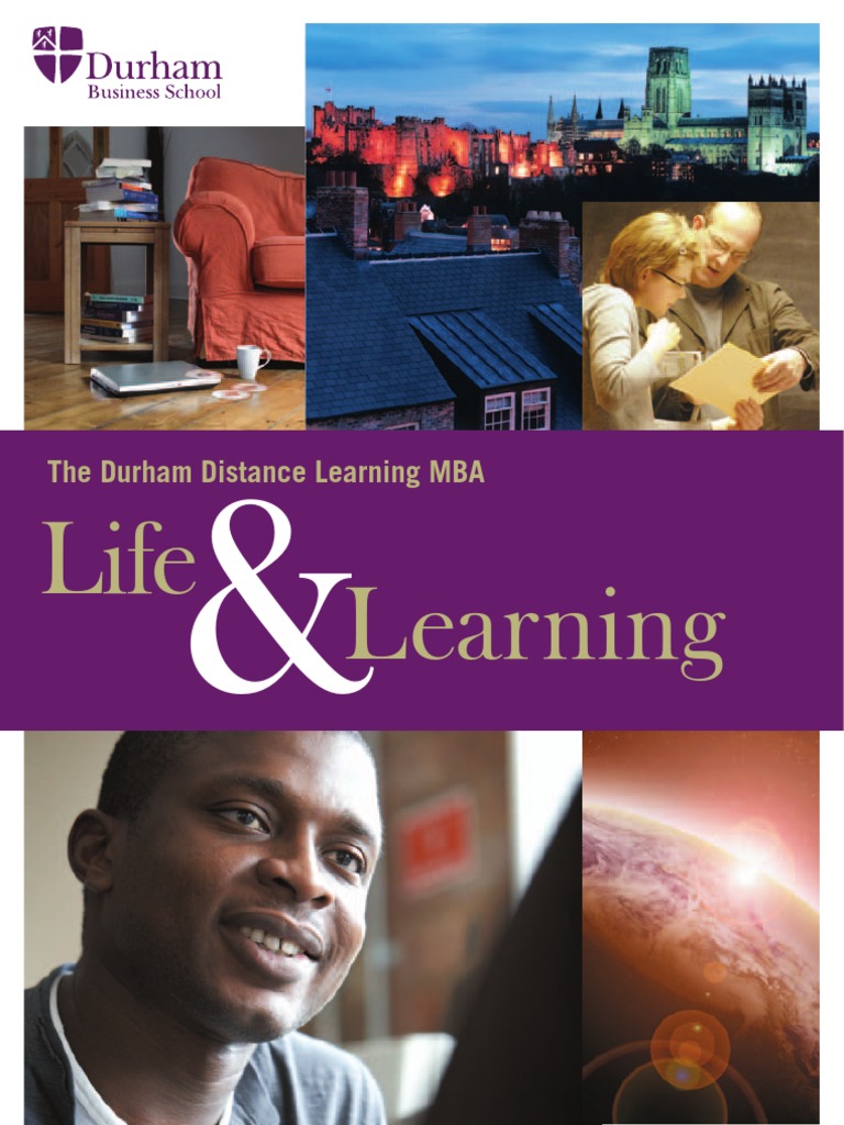 The Durham Distance Learning MBA: Flexibility, Quality and Support for Busy Professionals | PDF ...