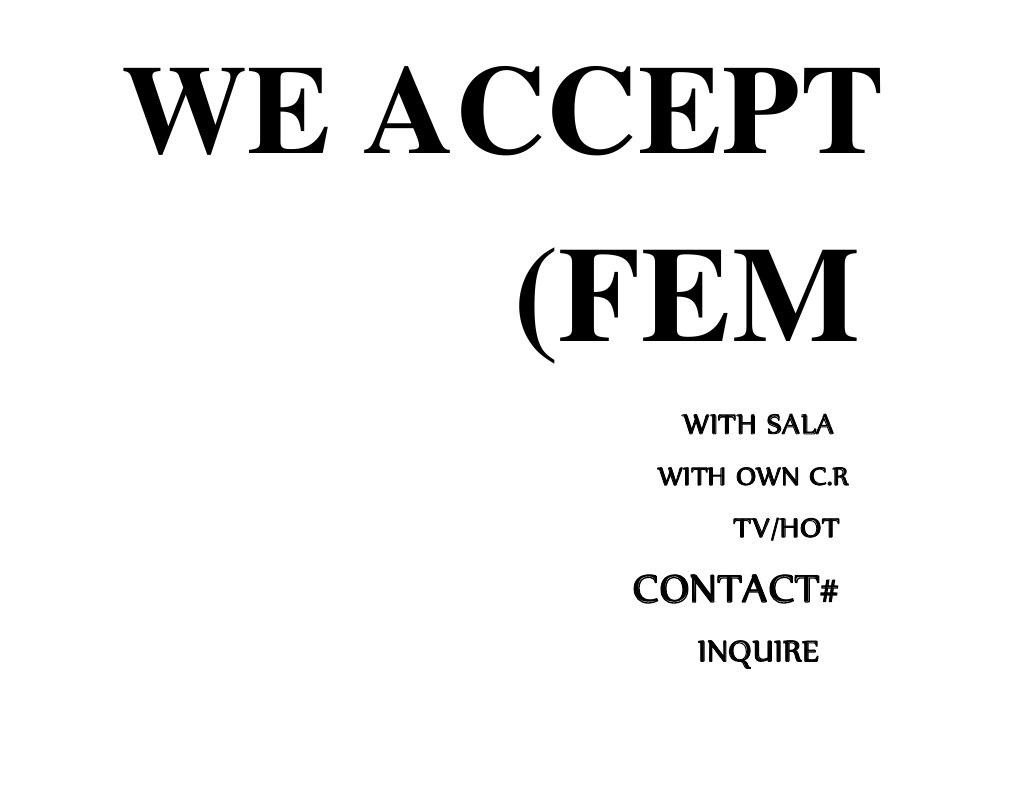 We Accept | PDF