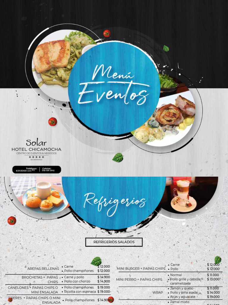 Cotización de Refrigerios Empresariales | PDF | Comida y bebida | Alimentos